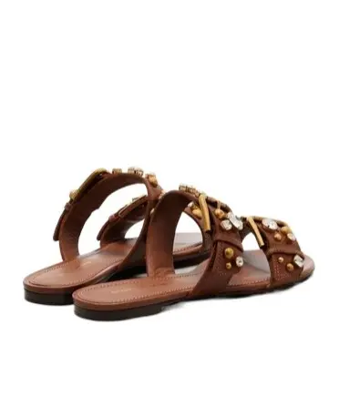 Dolce & Gabbana Embellished Leather Sandals