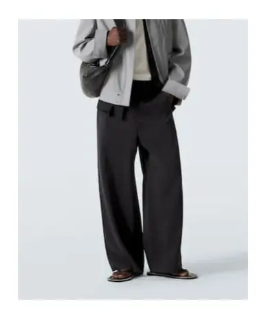 LEMAIRE Silk-blend Straight Pants