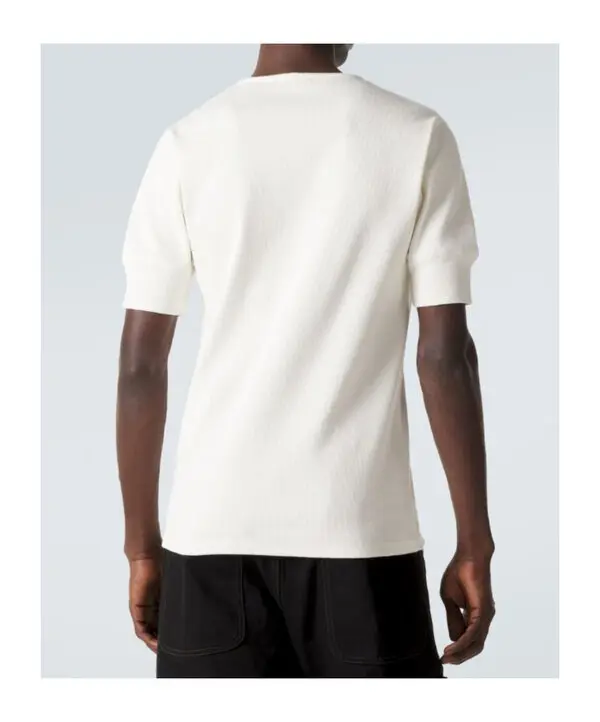 LEMAIRE Cotton And Linen Jersey Henley Shirt