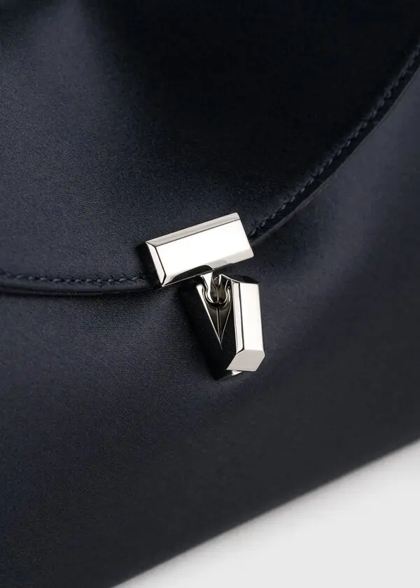 TOTEME Mini T-lock Satin Clutch