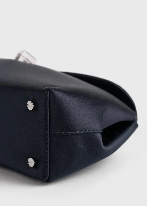 TOTEME Mini T-lock Satin Clutch