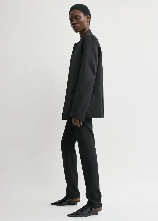 TOTEME Duchess Satin Dinner Jacket