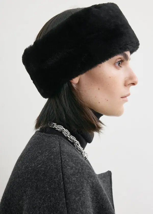 TOTEME Shearling Headband