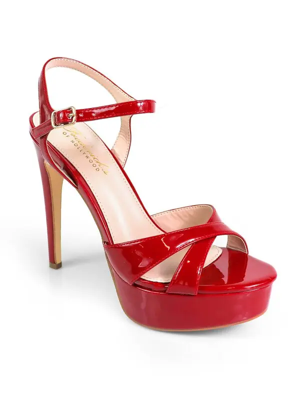 Frederick's Of Hollywood Madison Ankle Strap Heels