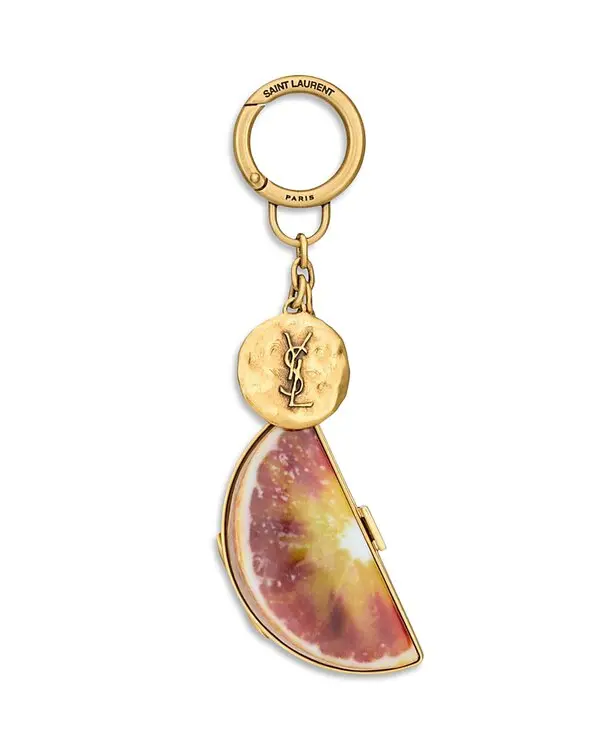 Saint Laurent Keyring - Orange
