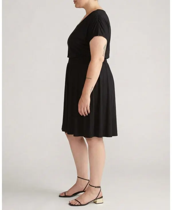 Universal Standard Minetta Liquid Jersey Dress - Black