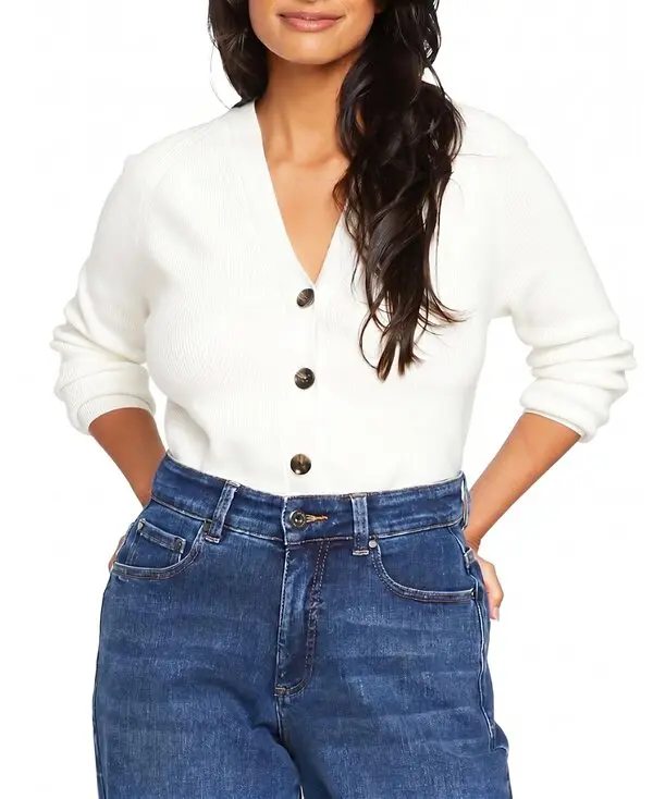 Universal Standard Plus Better-than-wool Cardigan - Cream