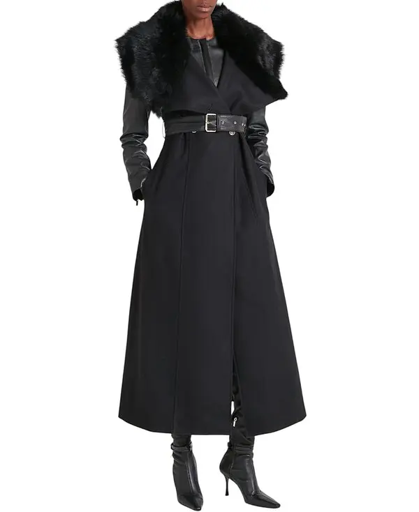 TEMPERLEY LONDON Sovereign Coat - Black