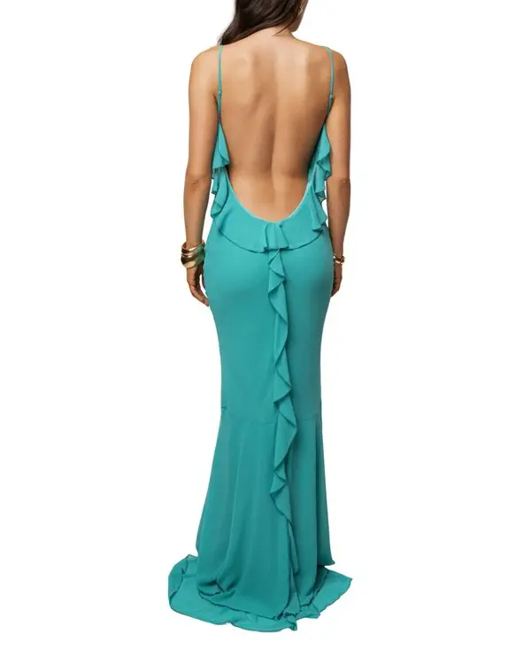 JLUXLABEL Midnight Romance Maxi Dress - Teal