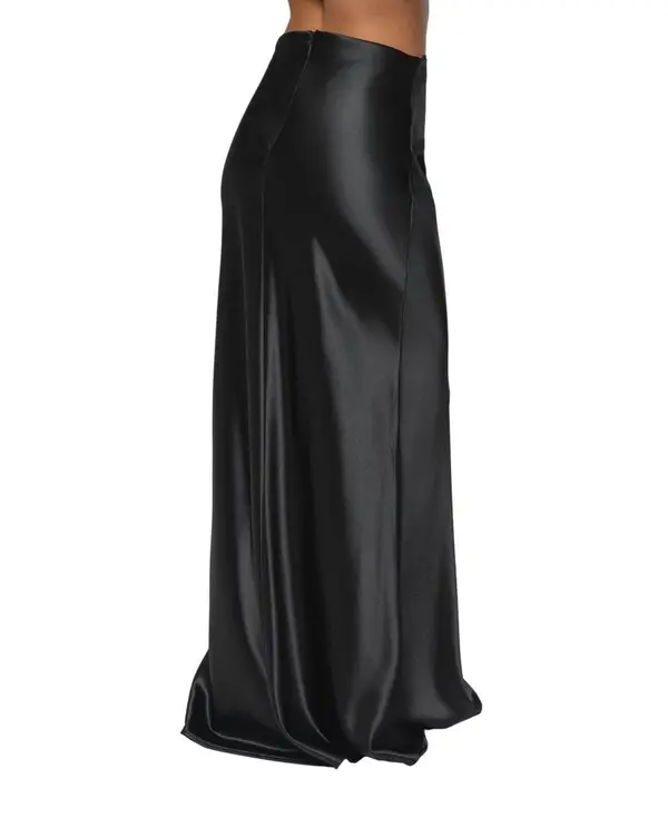 JLUXLABEL Tradition Satin Maxi Skirt