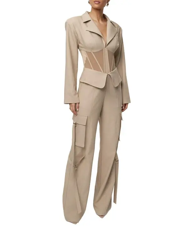JLUXLABEL Downtown Blazer Bodysuit