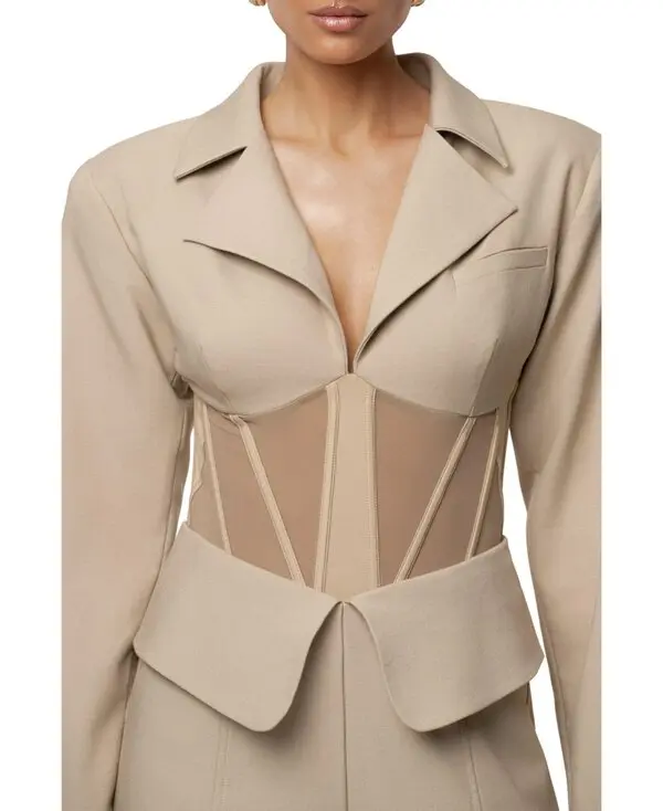 JLUXLABEL Downtown Blazer Bodysuit