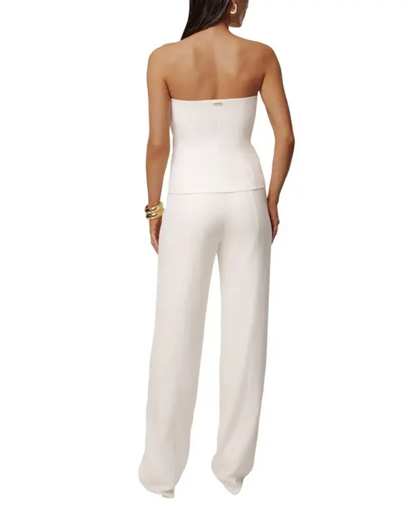 JLUXLABEL Button Front Vest - Ivory