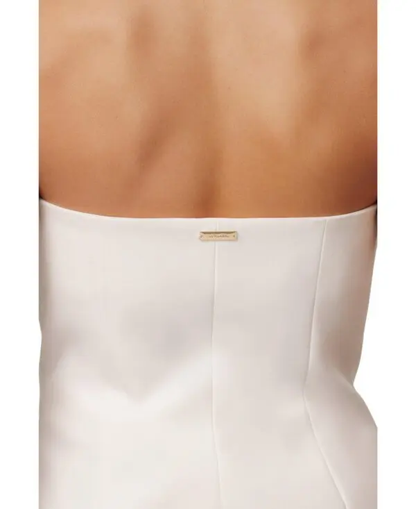 JLUXLABEL Button Front Vest - Ivory