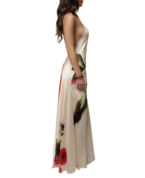 JLUXLABEL Print Audrey Maxi Dress