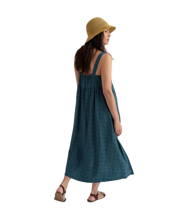 SEASALT CORNWALL Empire Gathered Midi Dress