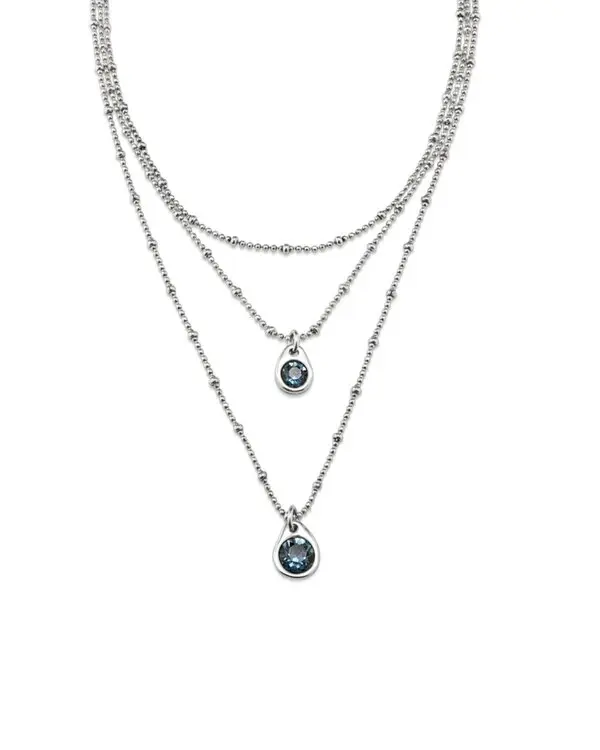 UNODE50 Layered Crystal Necklace