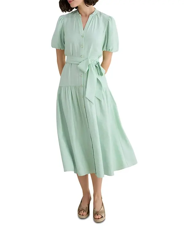 HOBBS LONDON Belted Midi Dress