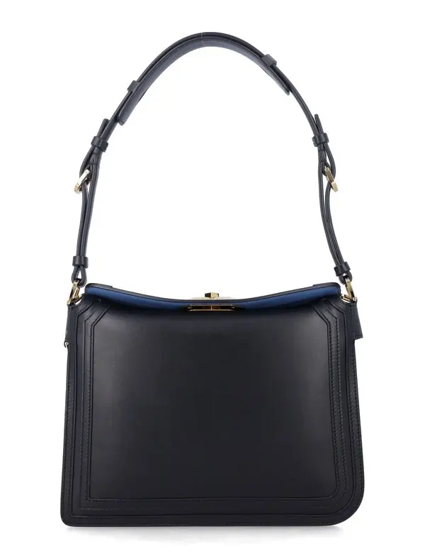 LANVIN Mini Bag With Clasp Closure - Nero