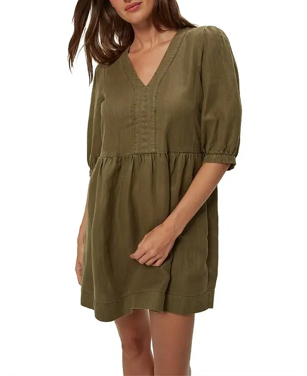 Michael Stars Brielle Linen Mini Dress