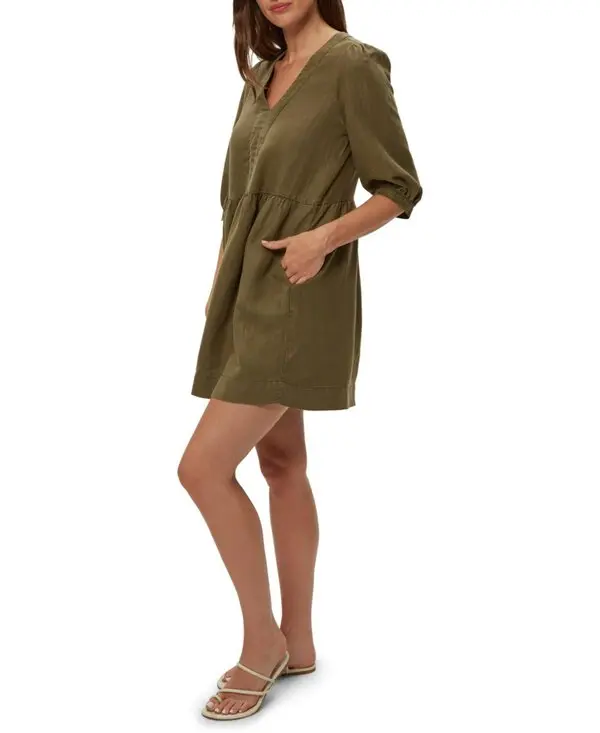Michael Stars Brielle Linen Mini Dress