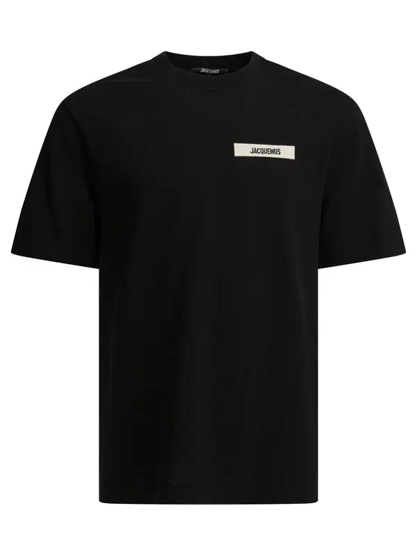 Jacquemus Textured Grosgrain T-shirt