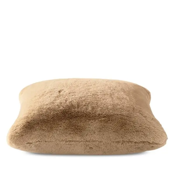 SUNDAY CITIZEN Faux Fur Throw Pillow, 20 X 20 - Tan