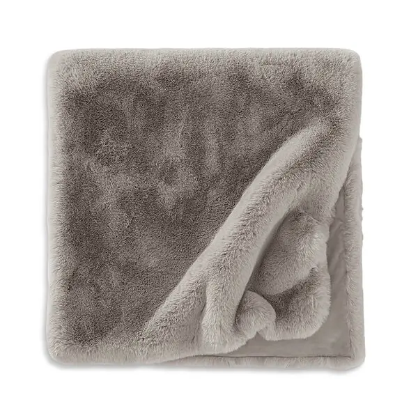 SUNDAY CITIZEN Faux Fur Bed Runner - Grey