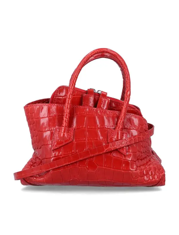 Attico Paintsseggiata Mini Bag - Rosso