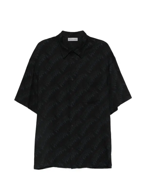 Balenciaga Spring 2026 Therge Fit Shirt - Black
