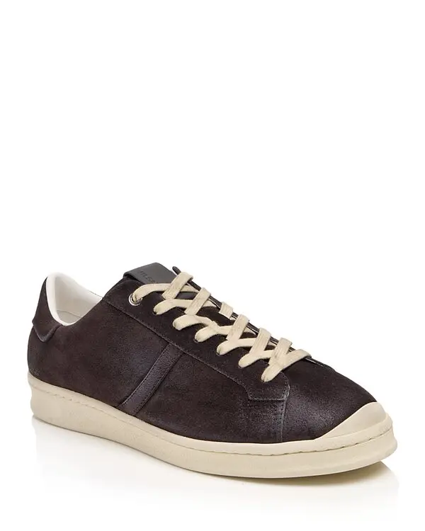 JIL SANDER Leather Lace-up Sneakers - Magnet