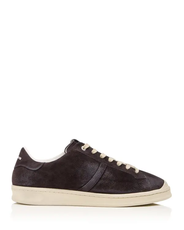 JIL SANDER Leather Lace-up Sneakers - Magnet