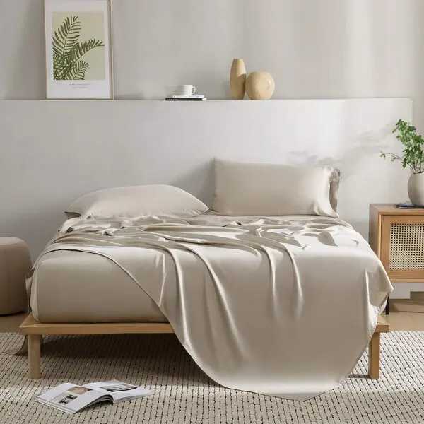 SUNDAY CITIZEN Silky Flat Sheet, King
