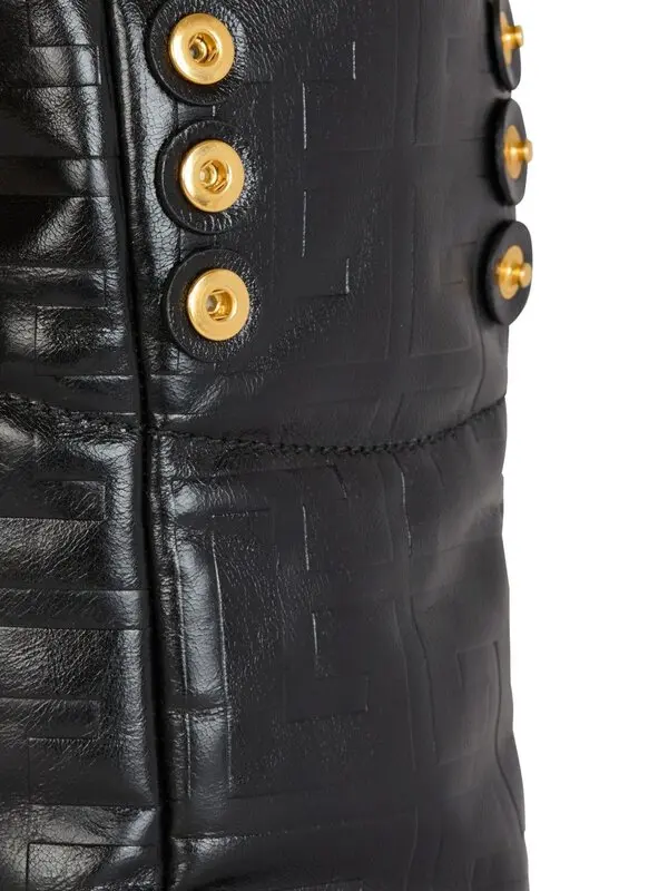 Balmain 1945 Small Leather Tote