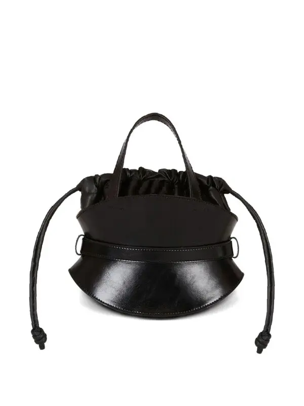 Balmain Shuffle Mini Leather Shoulder Bag