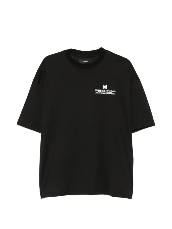 Amiri T-shirt With Logo - Black