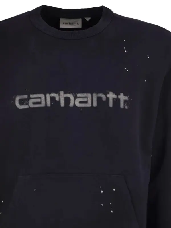 Carhartt Work In Progress Logo Cotton Sweatshirt