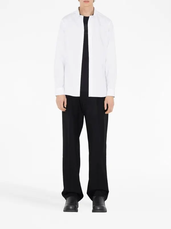 Burberry Ekd Logo Cotton Shirt