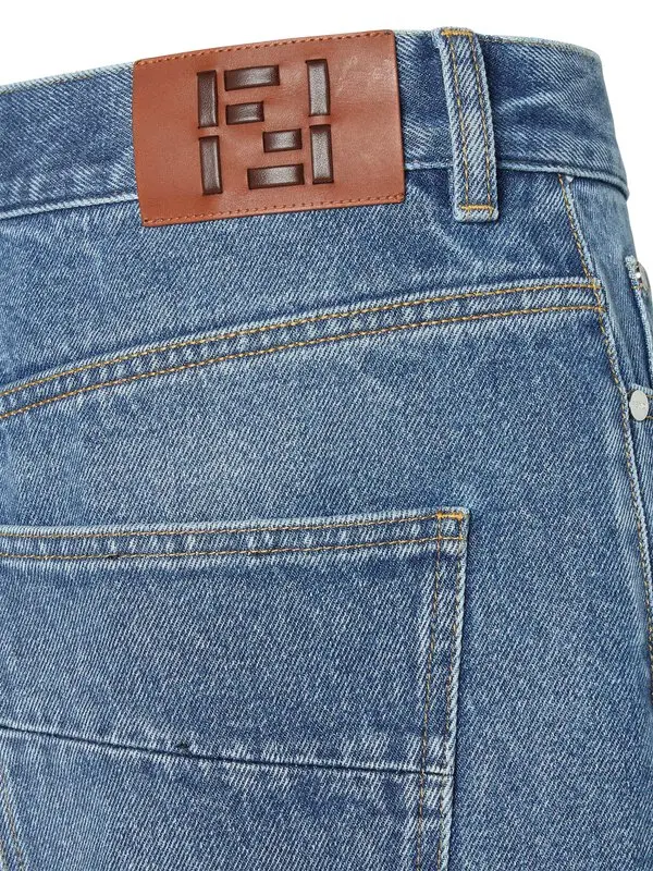 Fendi Straight Leg Jeans