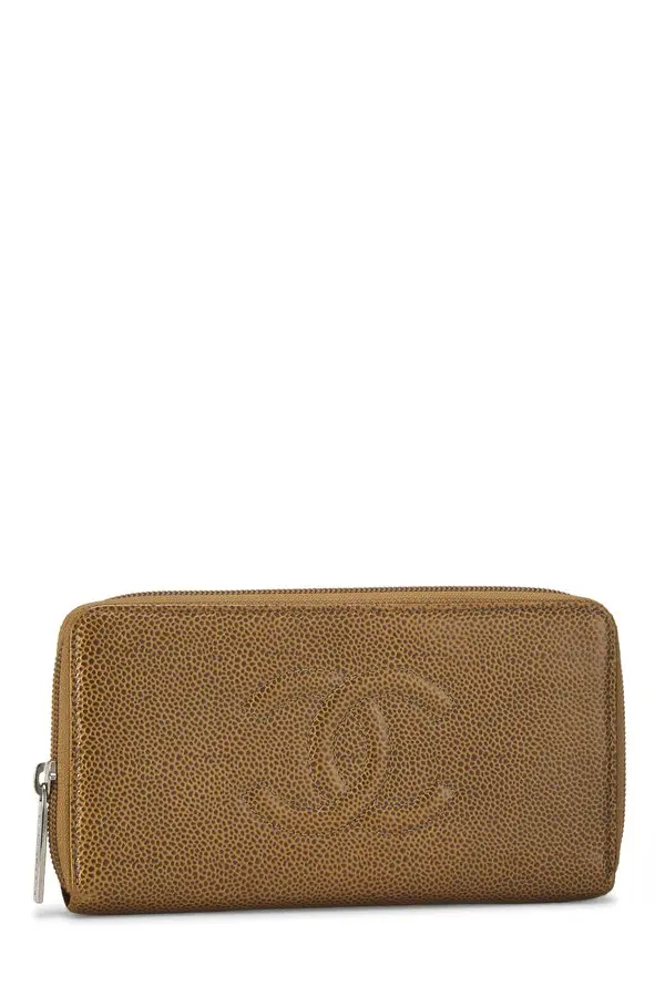 Chanel Caviar Timeless 'cc' Zippy Organizer