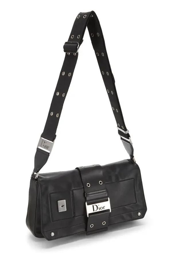 Dior Leather Street Chic Shoulder Bag