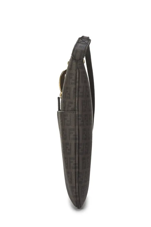 Fendi Zucchino Coated Canvas Messenger