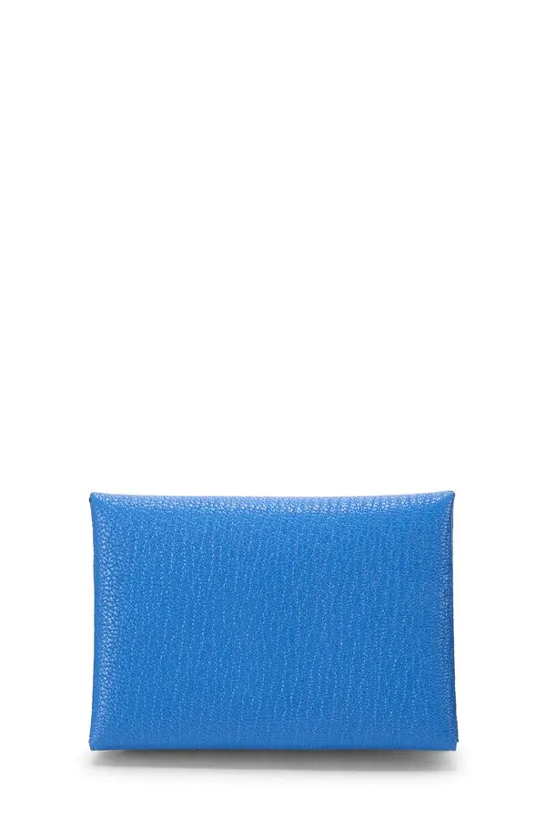 Hermès Chevre Calvi Duo - Blue