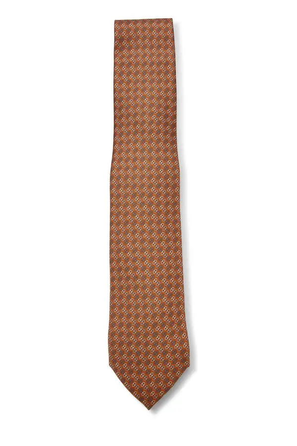 Hermès Printed Tie