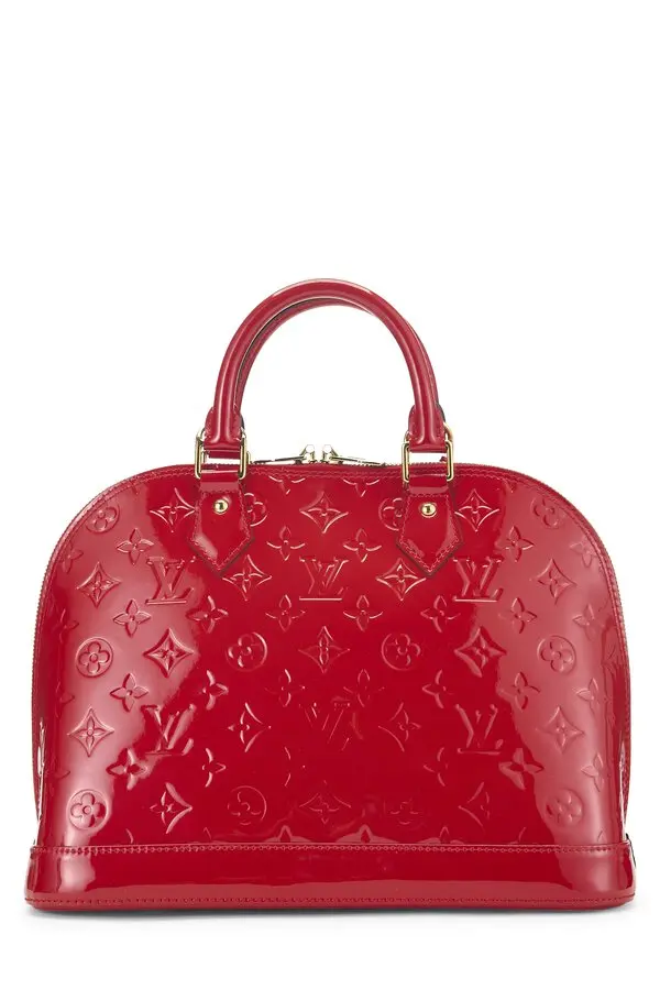 LOUIS VUITTON Monogram Vernis Alma Nm