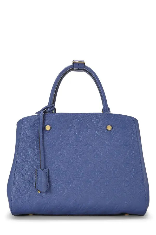 LOUIS VUITTON Montaigne Bag - Blue