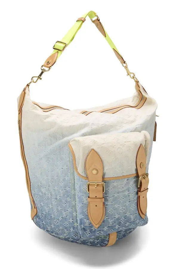 LOUIS VUITTON Monogram Denim Sunburst