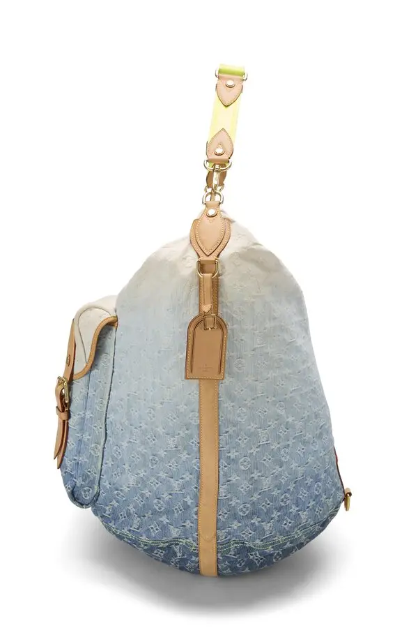 LOUIS VUITTON Monogram Denim Sunburst