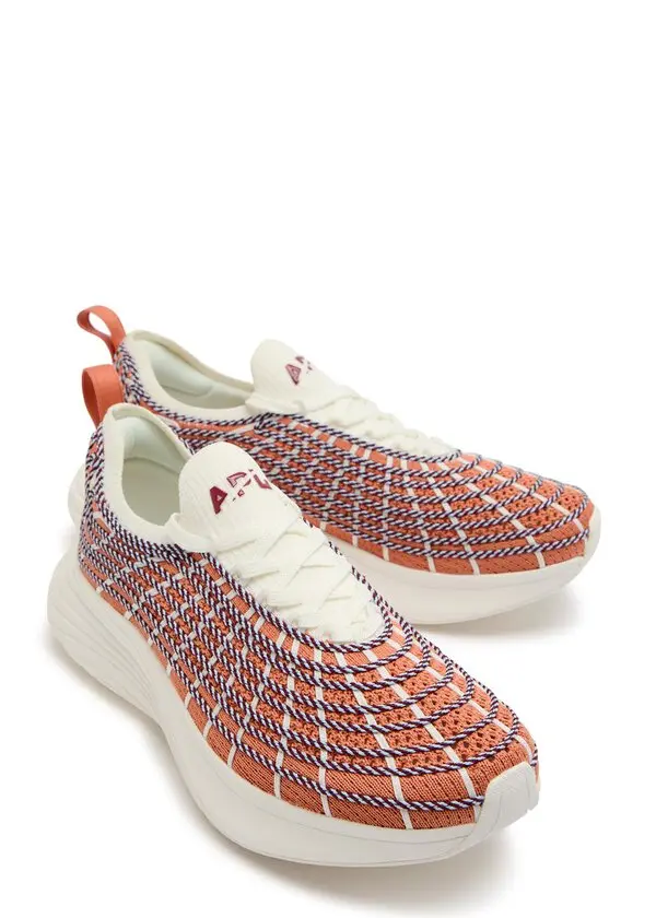 Apl Techloom Zipline Embroidered Knit Sneakers - Multicoloured