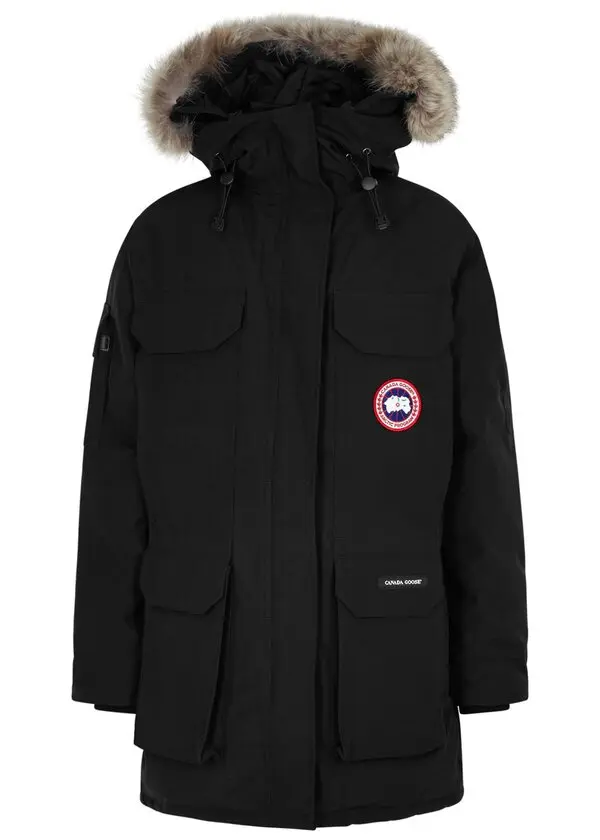 Canada Goose Expedition Fur-trimmed Arctic-tech Parka Coat